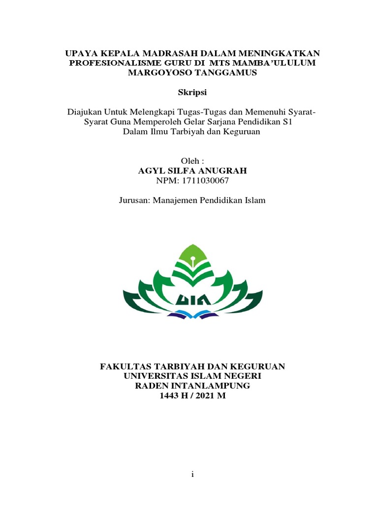 Cover - Bab I - II - Dapus | PDF | Kesehatan Holistik | Sains & Matematika