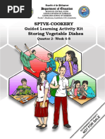 Cookery 10 Quarter 2 m1 | PDF | Vegetables | Stir Frying