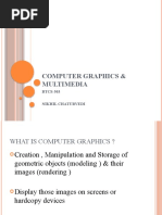 Unit 1 Basics of Computer Graphics - Final | PDF | Liquid Crystal ...