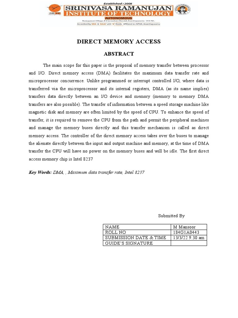 Seminar Abstract Format | PDF