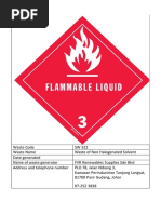 SW429 Chemicals That Are Discarded or Off Specification | PDF | Water ...