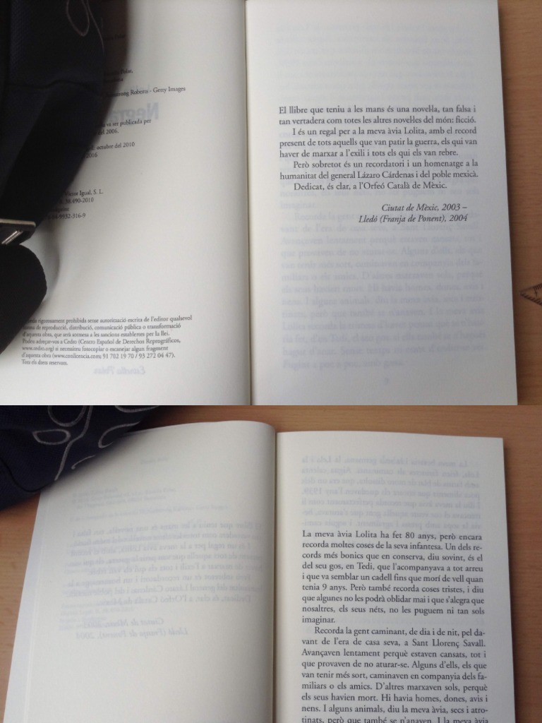 Lolita Bosch Negra Nit en Catalan | PDF