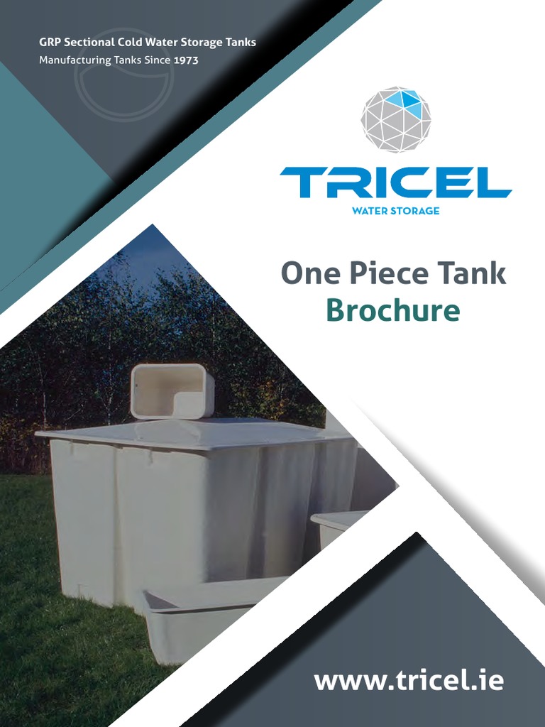 Brochure 1061372 One Piece Water Tanks IFS | PDF | Hydrology ...