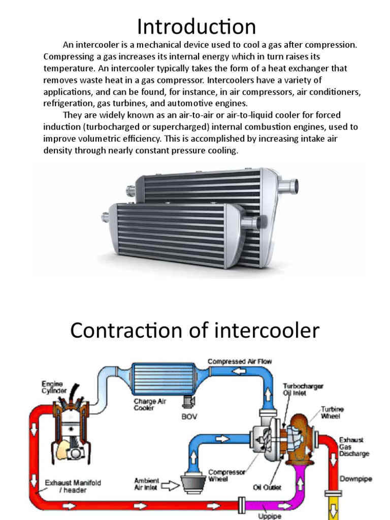Automobile Intercooler | PDF | Internal Combustion Engine | Thermodynamics