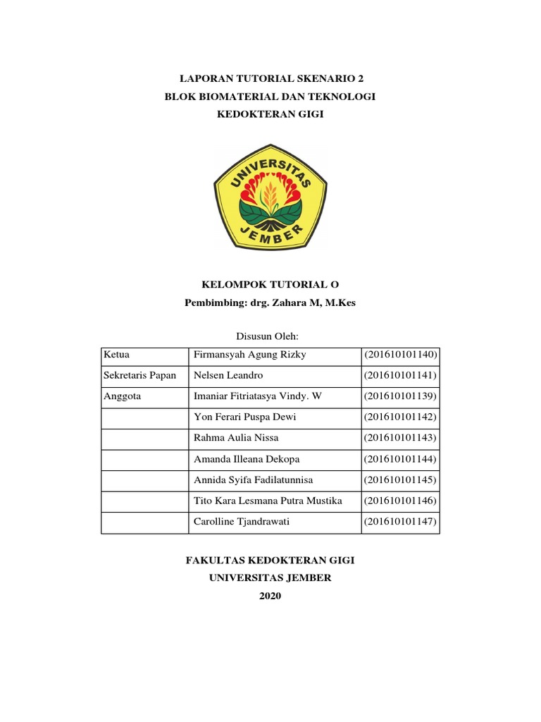 Laporan Tutorial Skenario 2 Blok 12 | PDF
