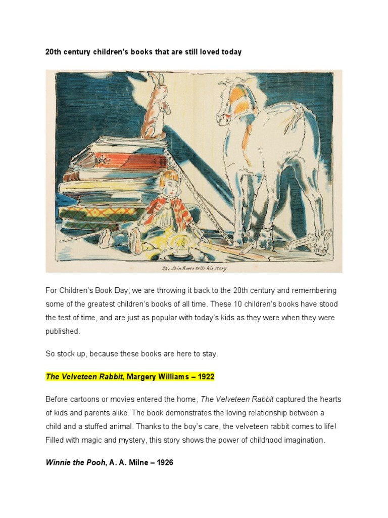 20th Century Children Books | PDF | Dr. Seuss