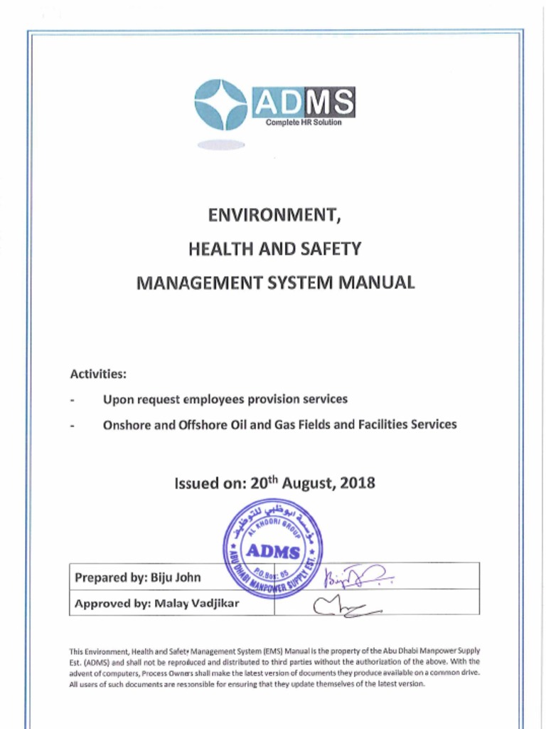 Ems Adms | PDF