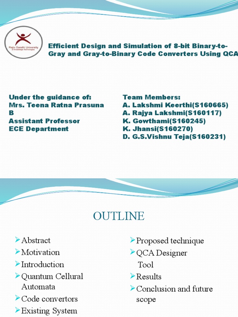 Qca Project PPT | PDF | Logic Gate | Computing