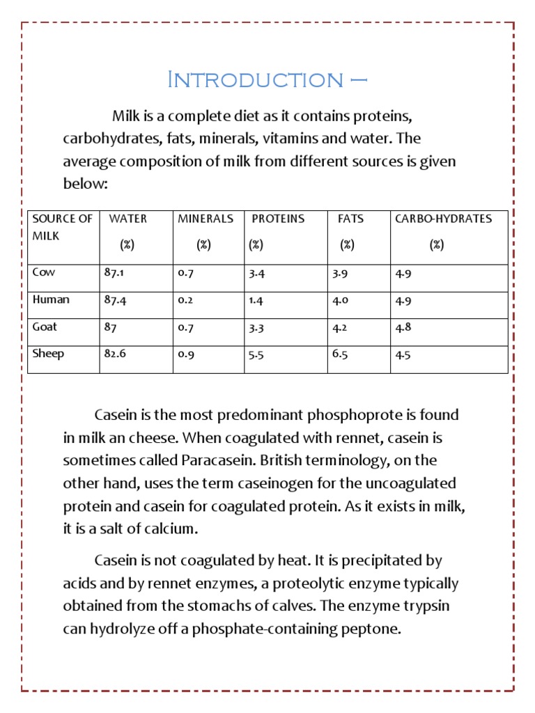 Chemistry | PDF | Milk | Chemistry
