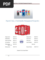 Pepsi Co Manufacturing Process | PDF | Drink | Carbonated Water
