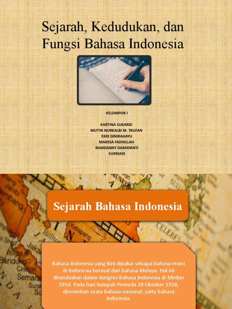 Sejarah dan Fungsi Bahasa Indonesia | PDF | Ilmu Sosial | Kajian Bahasa ...