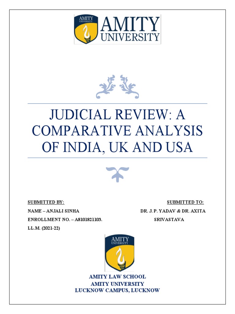 Comparative Public Law | PDF | Judicial Review | Constitutional Law