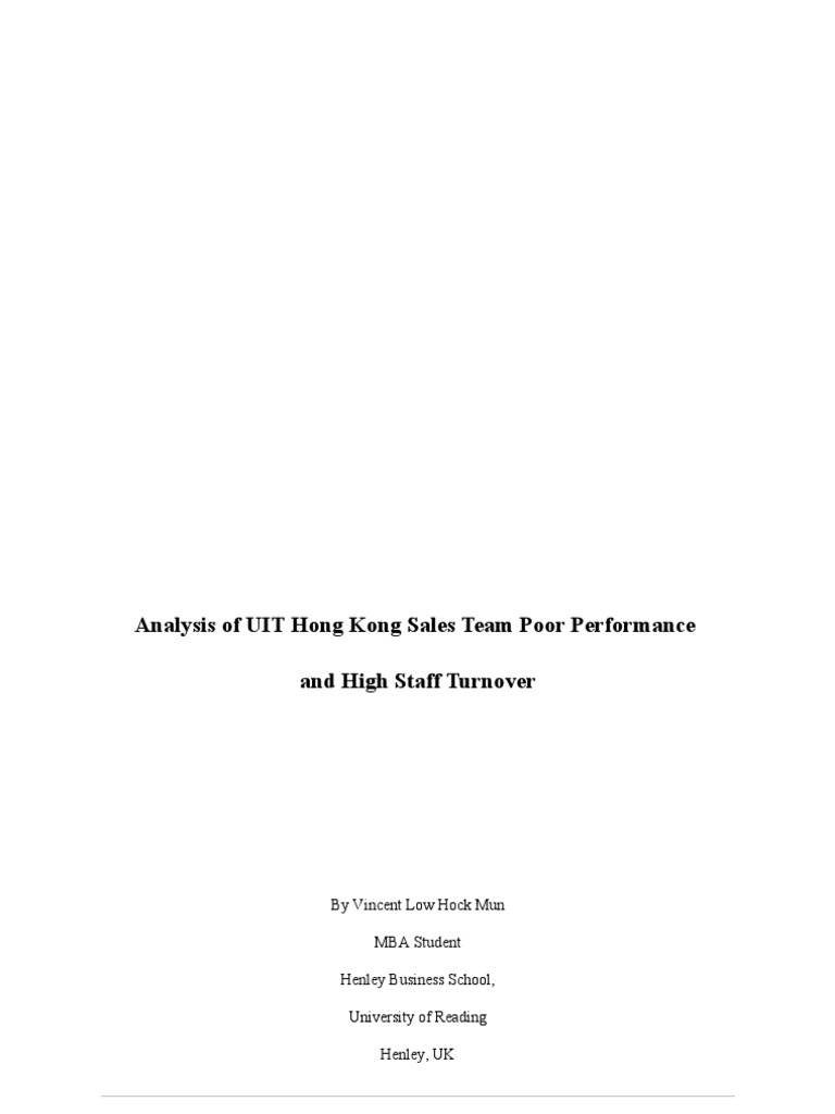 MPP Assignment - Final - Vincent Low | PDF | Performance Appraisal ...