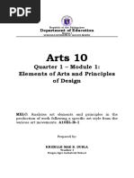 Arts 9 Module 1 by Gabrielle Gomez Edited | PDF | Paintings | Ancient Egypt