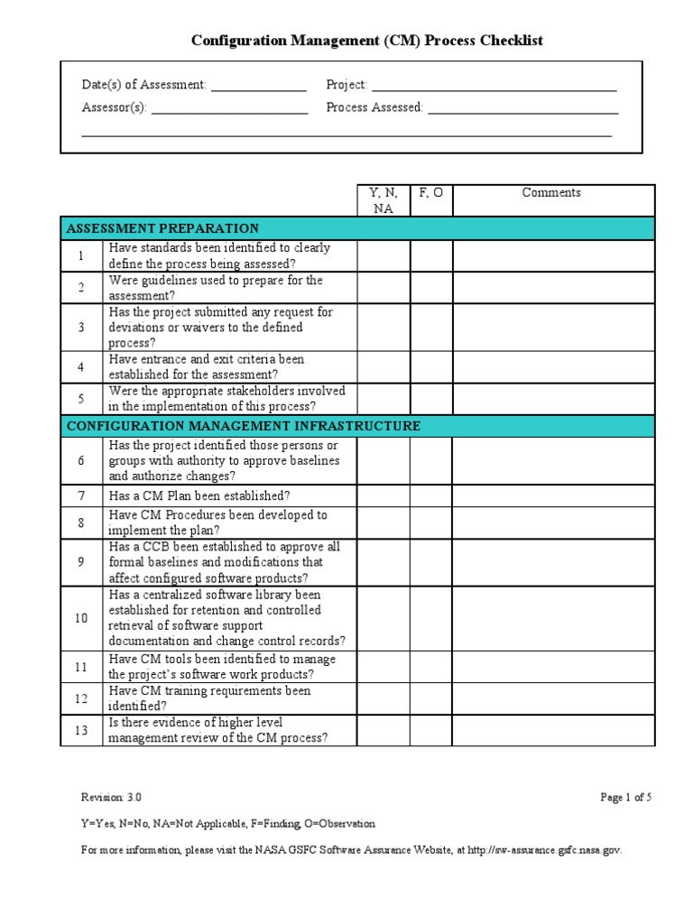 Configuration Management Process | PDF | Business
