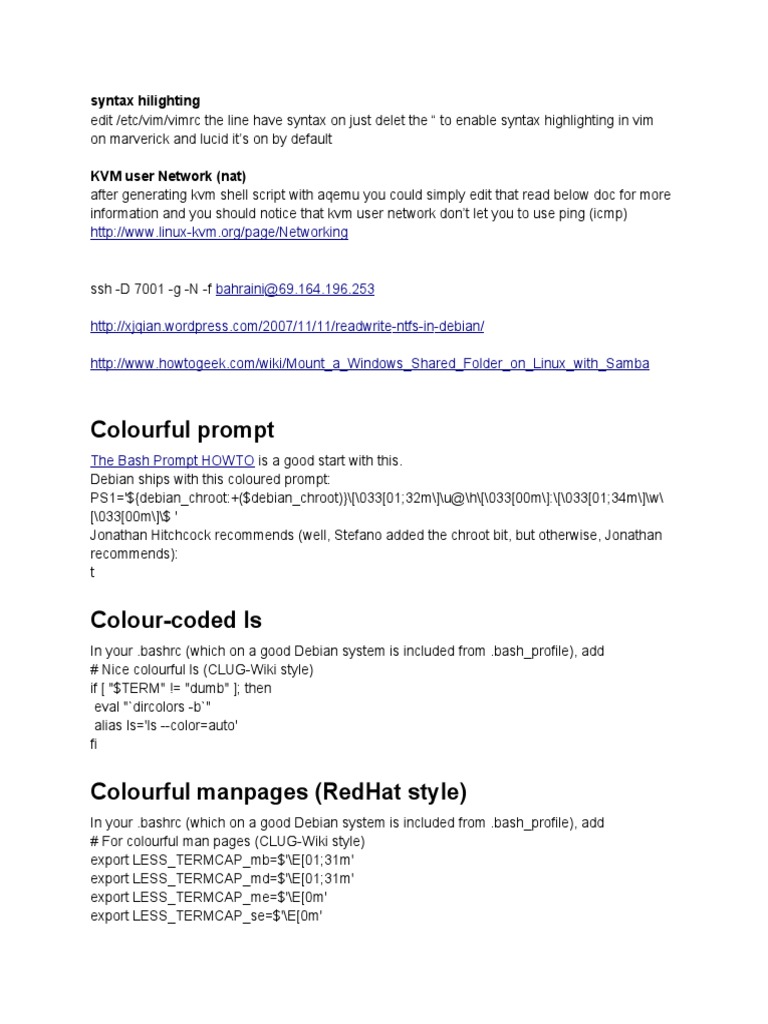 My Tips On Ubuntu Pdf Unix Variants Unix Software 
