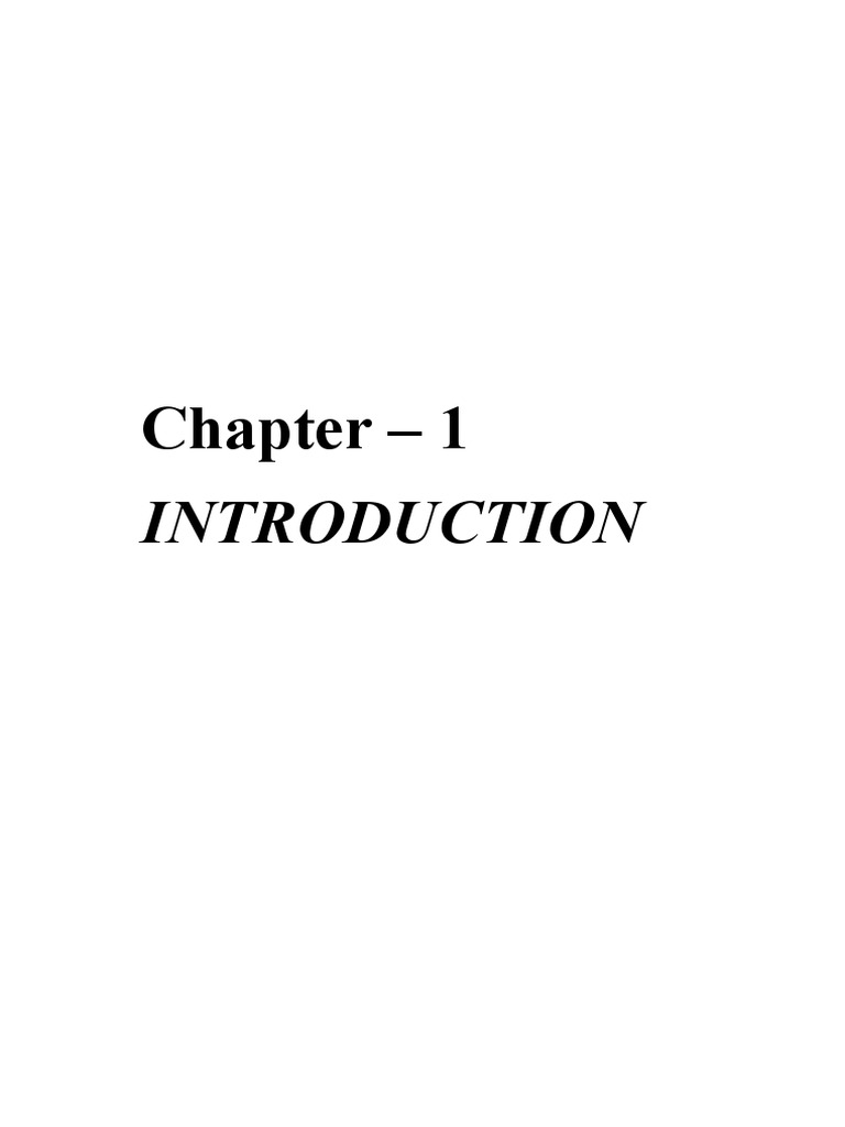 Chapters | PDF