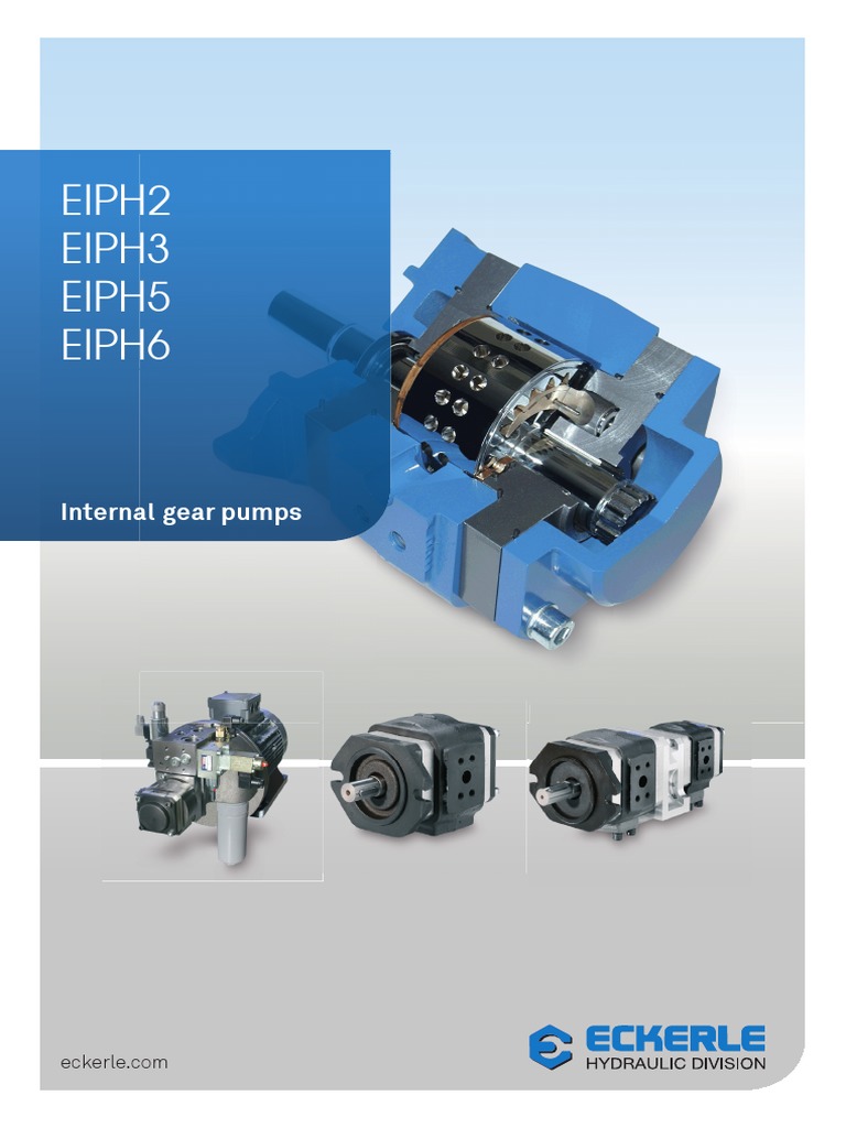 Eiph2 Eiph3 Eiph5 Eiph6: Internal Gear Pumps | PDF | Pump | Horsepower