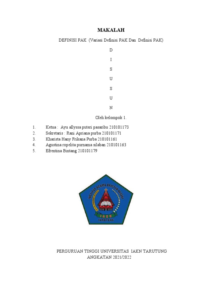 Makalah Pak | PDF