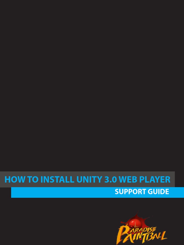 Support Guide How To Install Unity 3 Webplayer Rv 4 Pdf Internet
