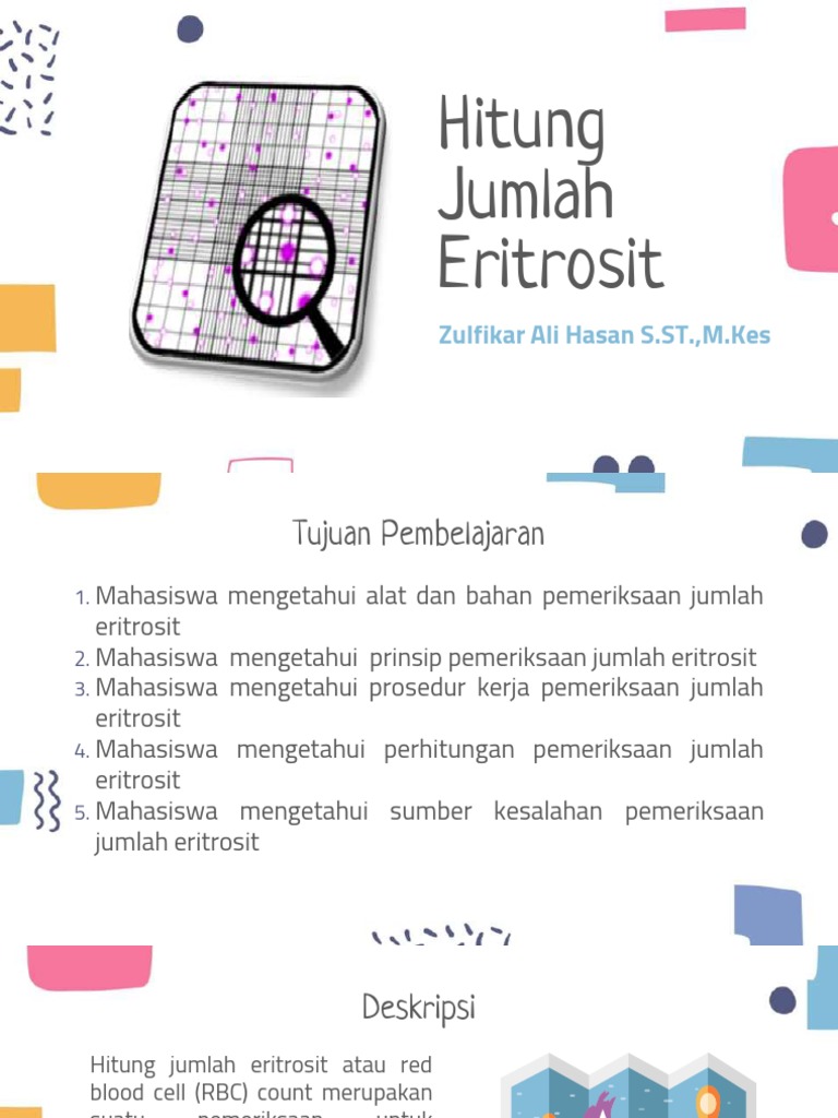 Hitung Jumlah Eritrosit Pdf