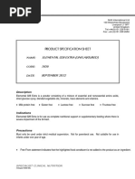 Glycerin Nutritional Information Summary | PDF | Nutrition Facts Label ...