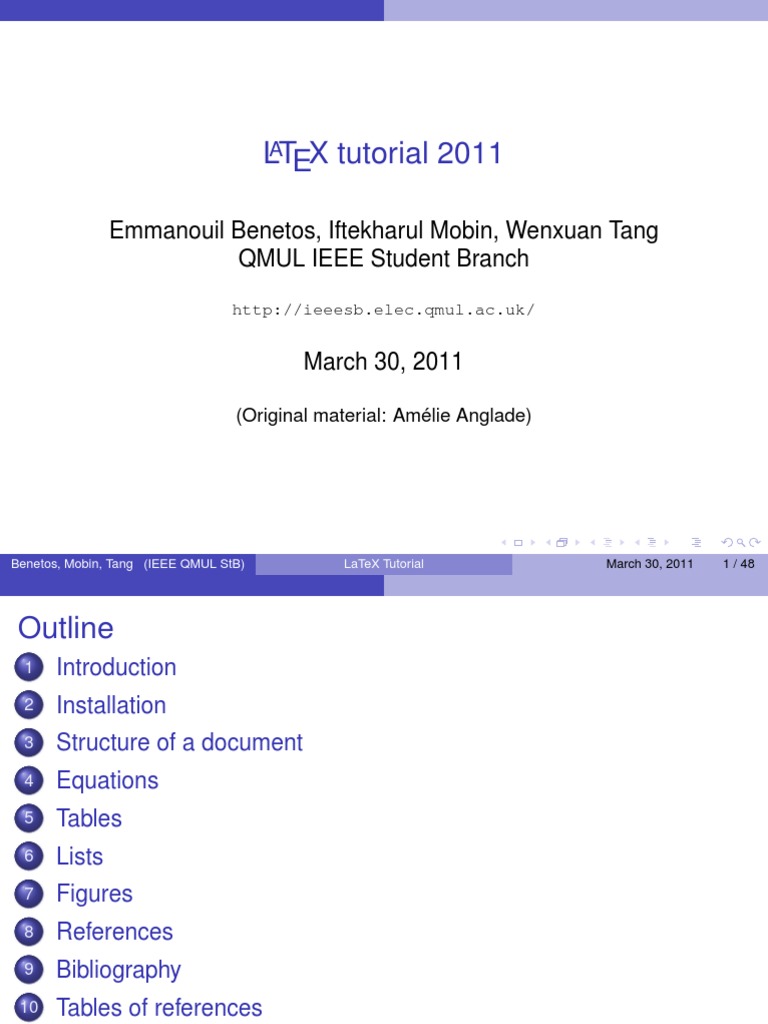 latex_with_TexMaker_tutorial | PDF | Te X | Text