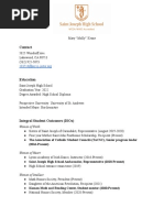 Capstone Resume Template 1 | PDF