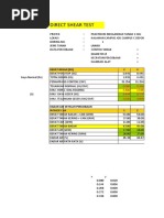 Excel Sheet For CBR Test | PDF | Nature
