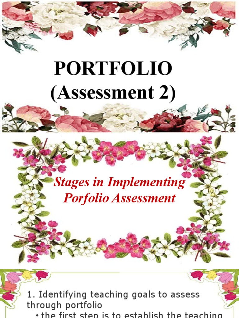 Assessment 2 - Portfolio | PDF | Educational Assessment | Teachers