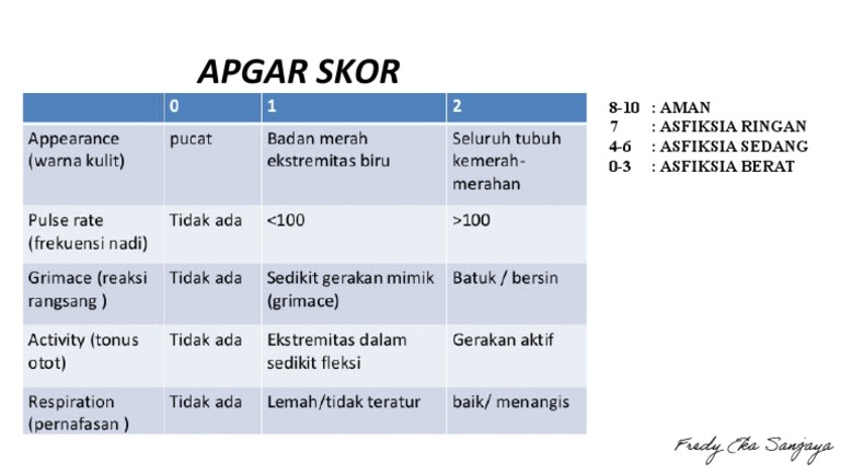 Apgar Skor | PDF