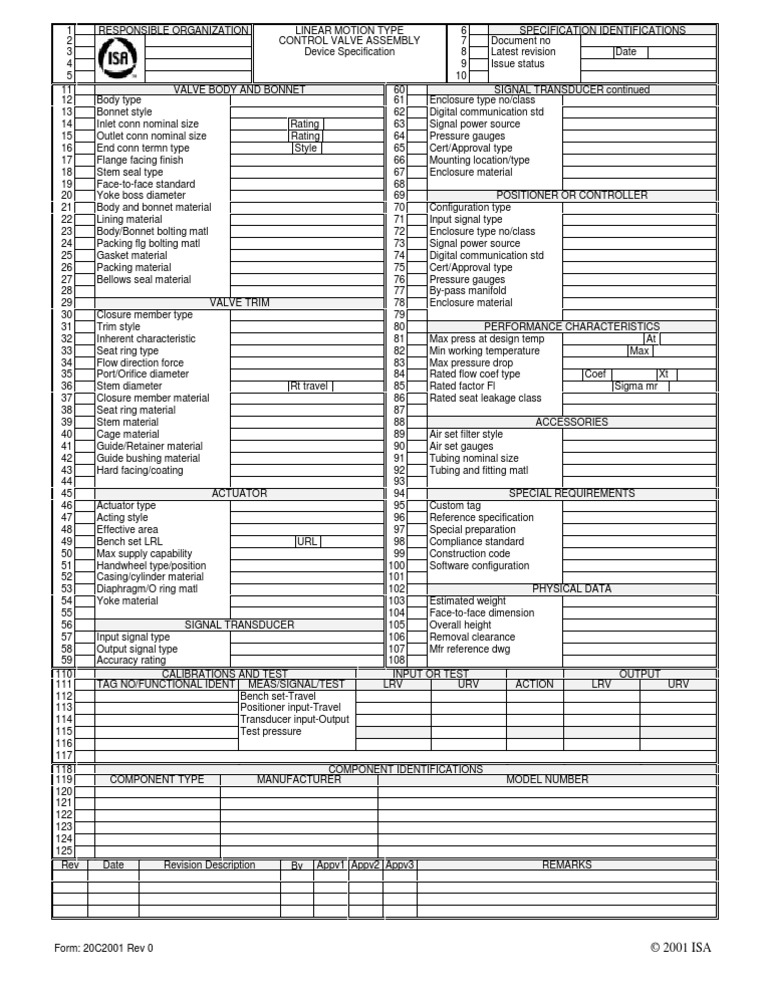 Isa-Tr20 00 01-2001 | PDF | Valve | Gas Technologies