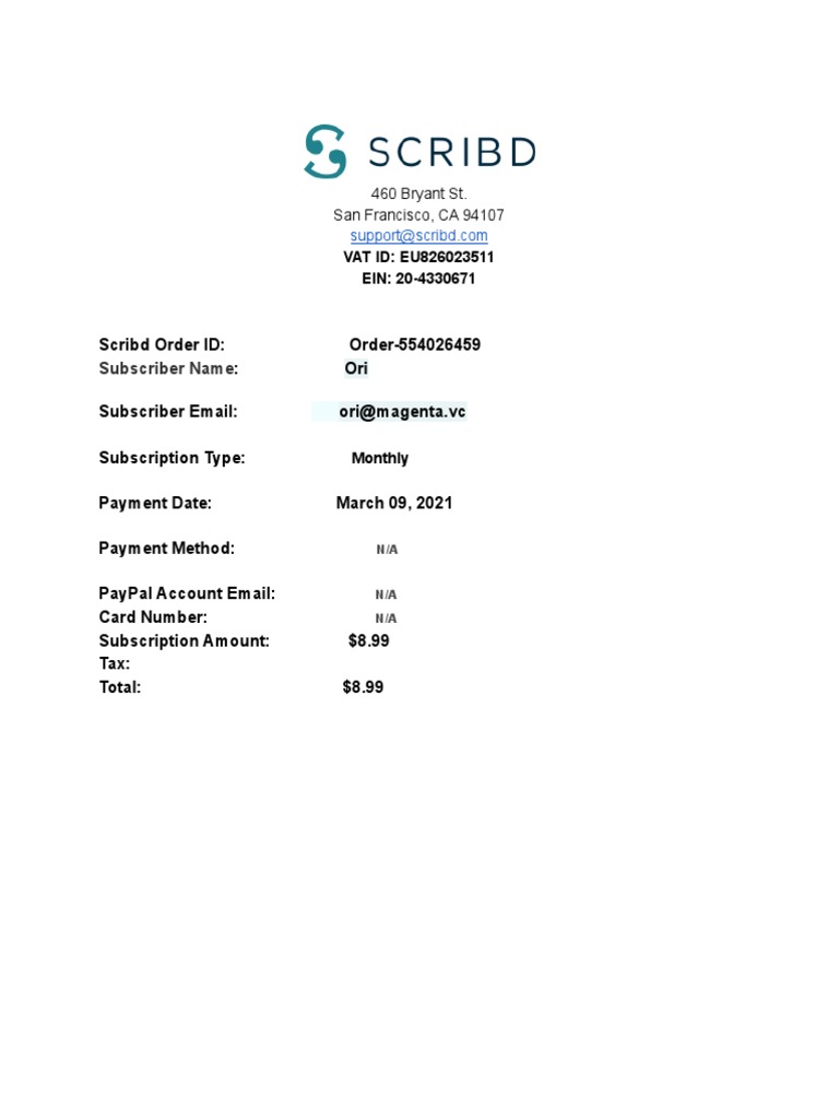 Tax-Inclusive Invoice | PDF