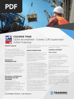 Appointed Person Lifting Operations Course | PDF | Career & Growth ...
