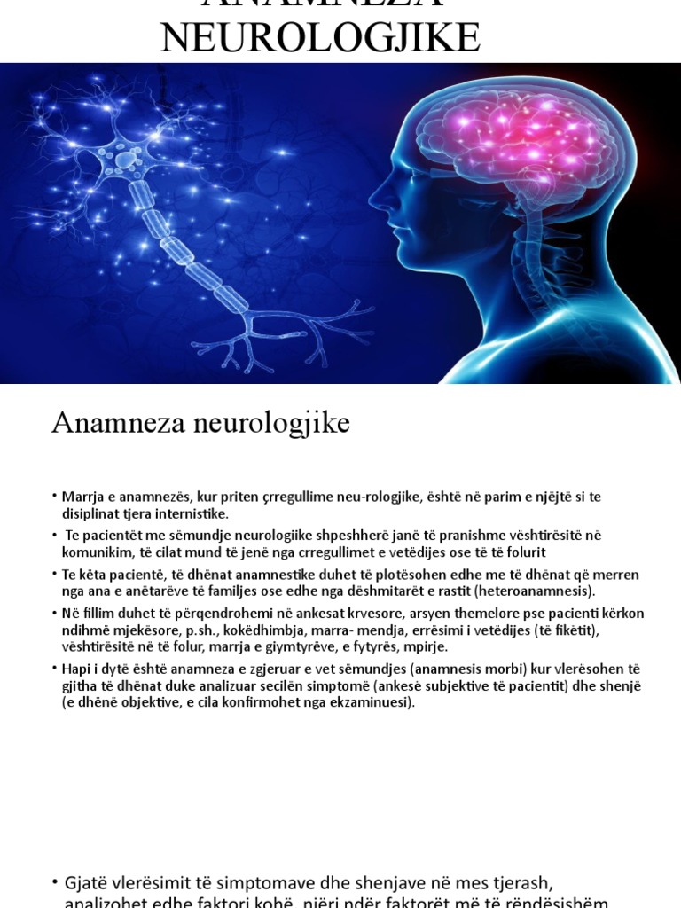 Anamneza Neurologjike | PDF