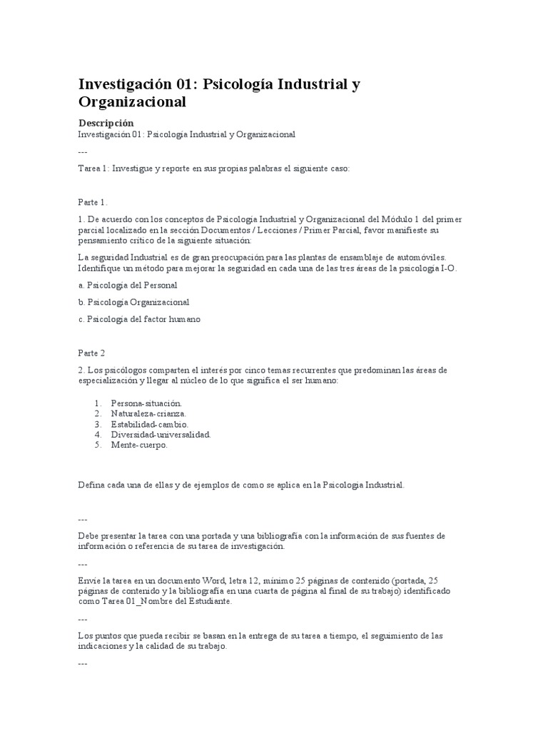 Mejora De Seguridad En Psicología I O Pdf