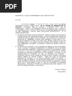 Plantilla ANDREANI Carta Documento | PDF | Argentina | Violencia
