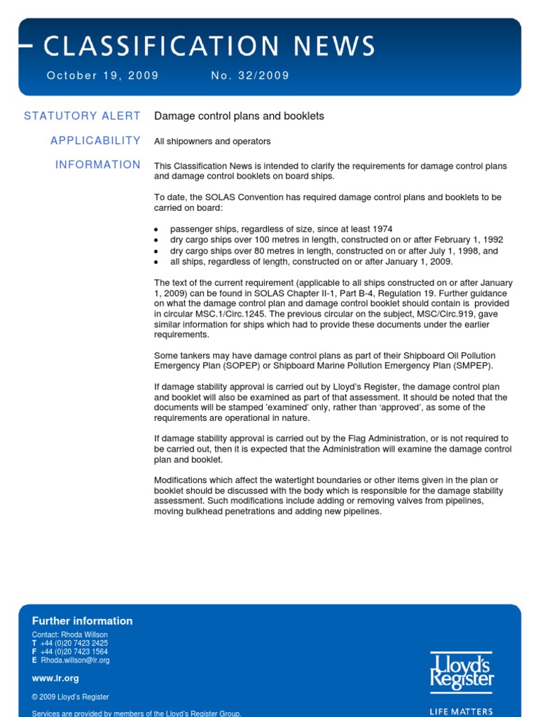 348 - Damage Control Plans and Booklets | PDF | Ships | Oil Tanker