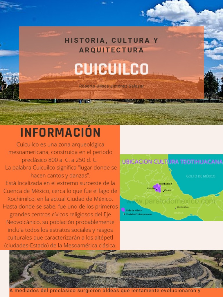 Cultura y Arquitectura de Cuicuilco | PDF