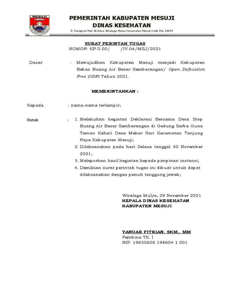 Spt Deklarasi Odf Pdf