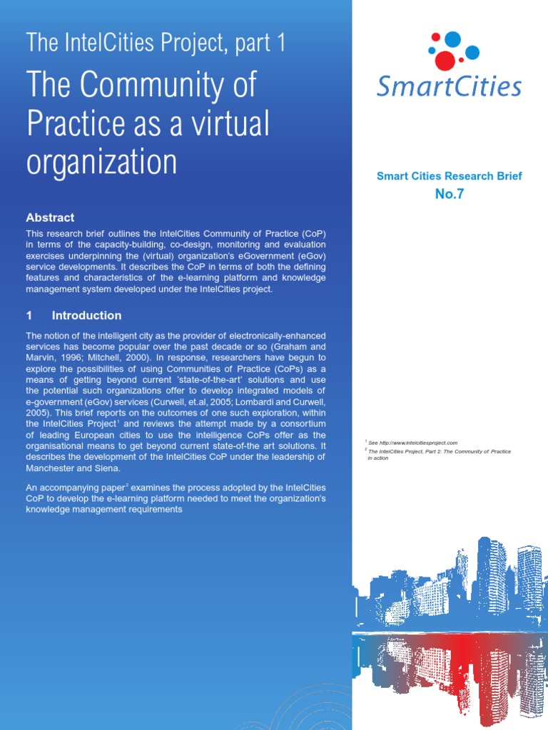 Smart Cities Research 7 | Download Free PDF | Educational Technology ...