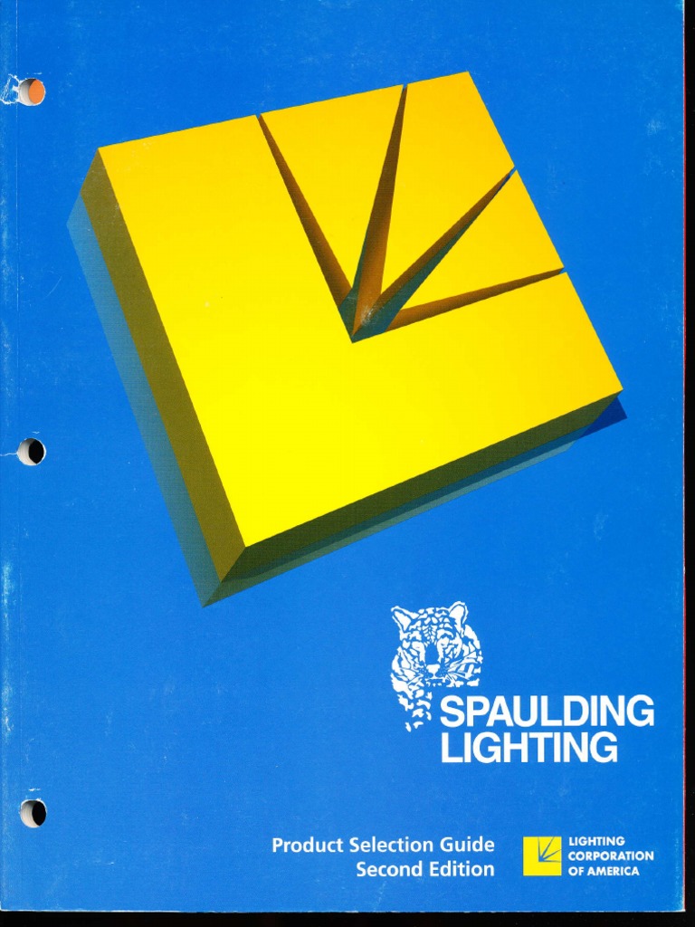 Spaulding Lighting Product Selection Guide 2nd Edition 4-00 | PDF
