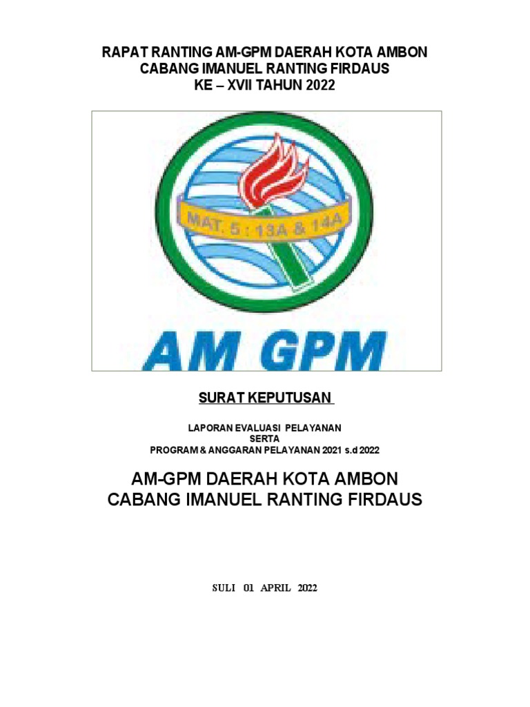 SK Rapat Ranting Fix | PDF