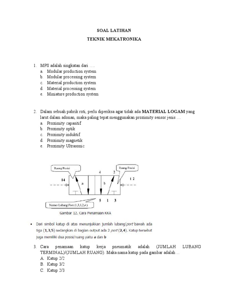 Latihan SOAL MEKA | PDF