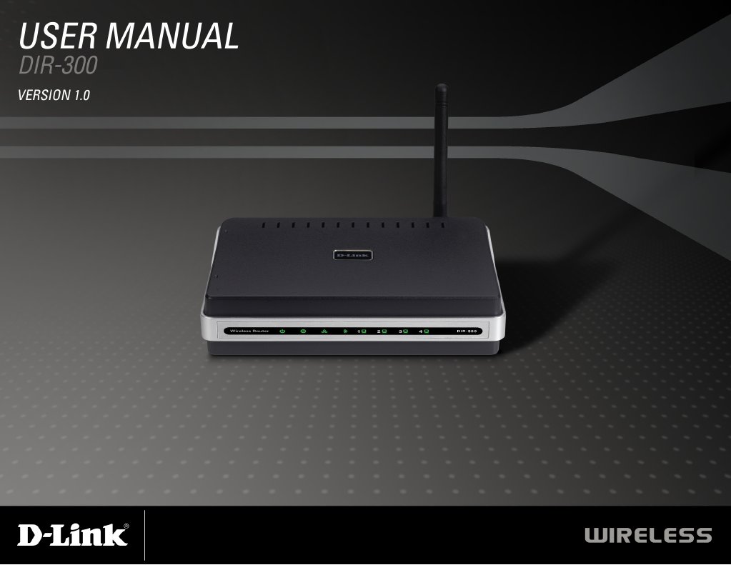 D-Link DIR-300 Wireless Router User Guide | Ip Address | Wireless Lan