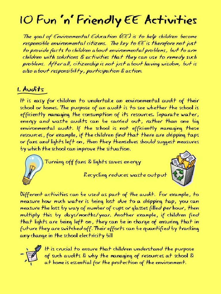 Ten Activities | PDF