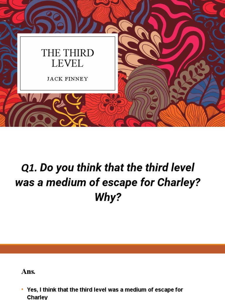 The Third Level | PDF