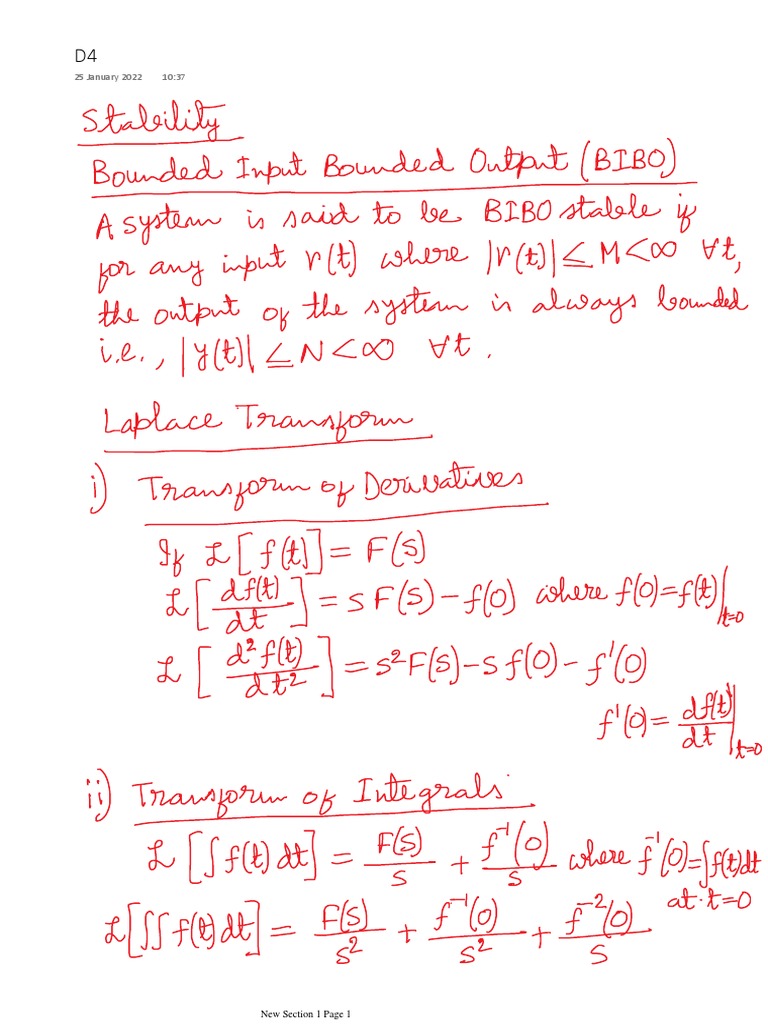 02 Laplace Transform | PDF | Art