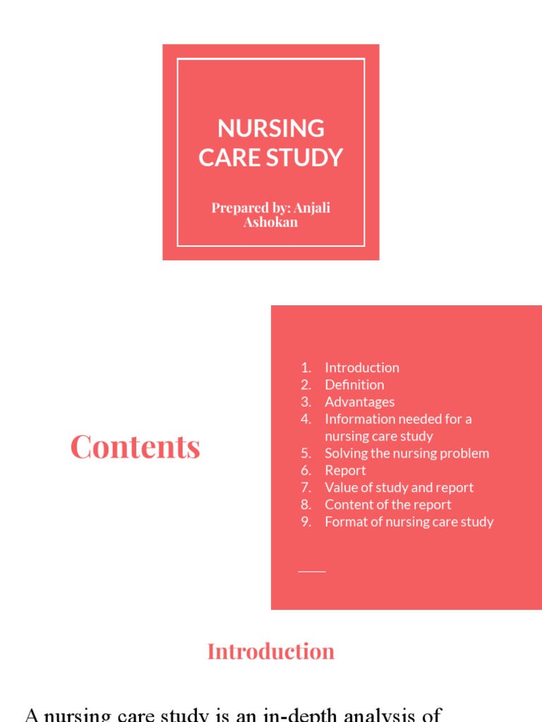 Nursing Care Study | Download Free PDF | Nursing | Physical Examination