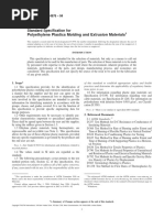 Astm D4000, 2004 | PDF | Plastic | Thermoplastic